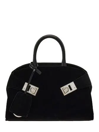 FERRAGAMO Hug Handbag Xs - Black