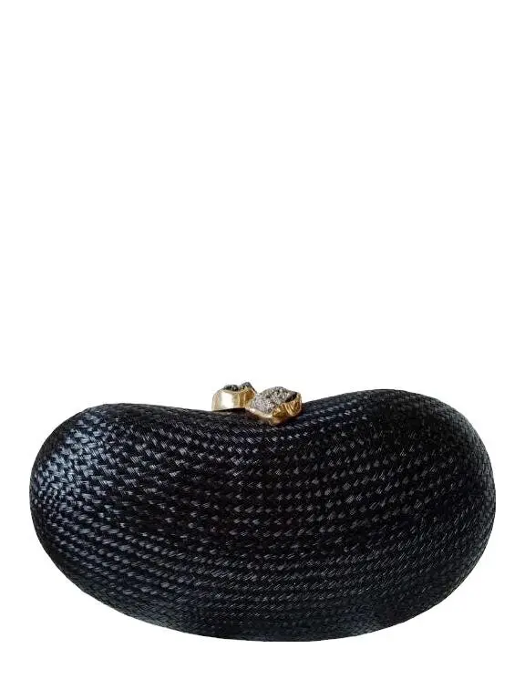 PatBO Bean Clutch - Black