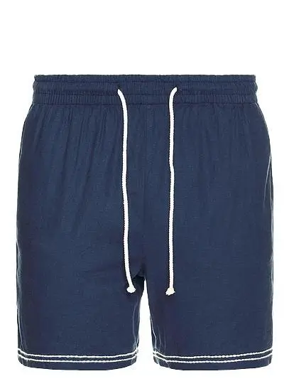 Rails Hudson Short - Navy White Palm
