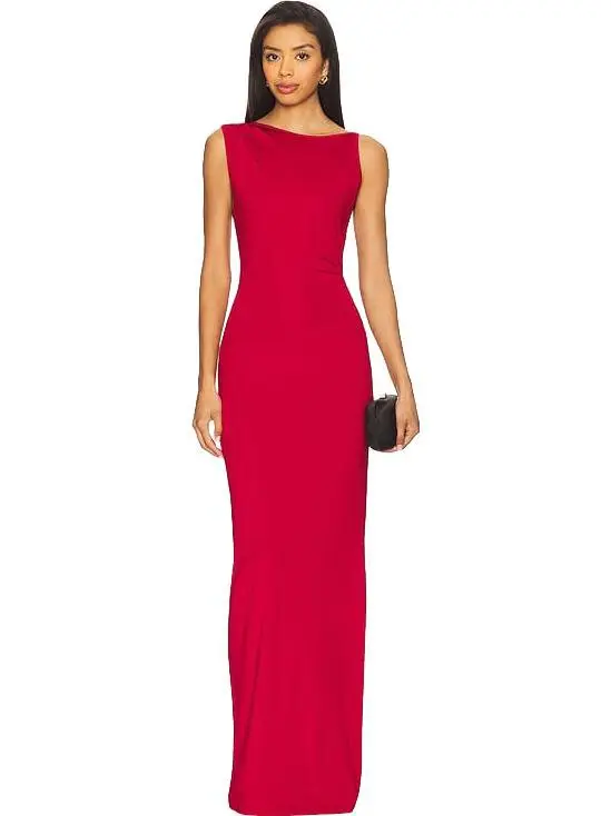Superdown Avya Maxi Dress - Red