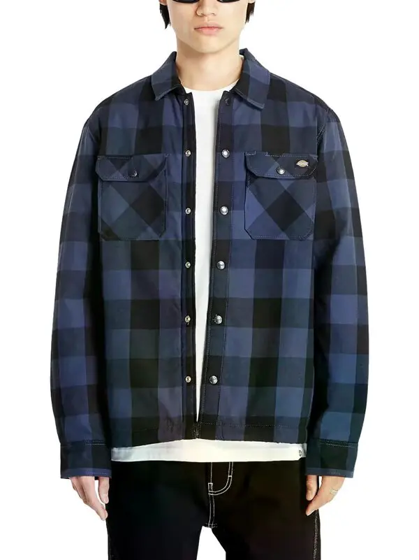 Dickies Check-print Shirt - Blue