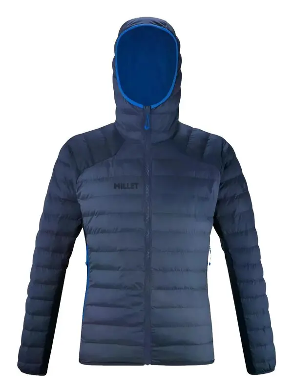 PASCAL MILLET Logo-print Down Jacket - Blue