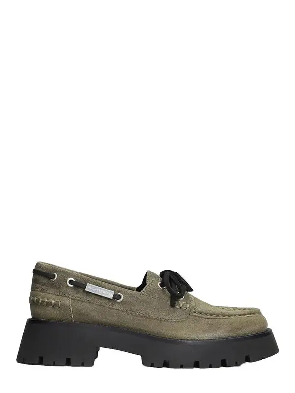 Alexander Wang Carson Boat Loafers - Green