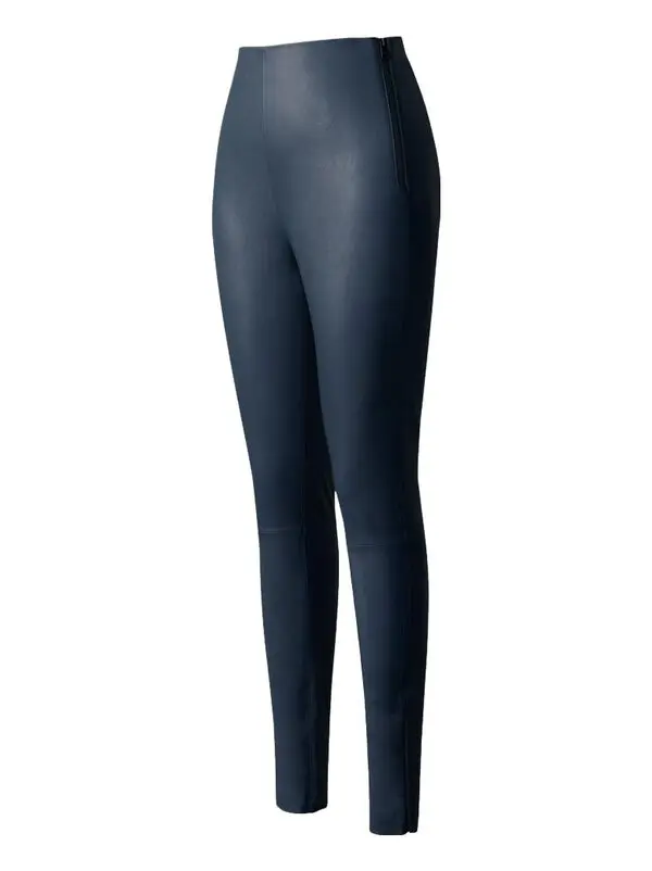 Mackage Navi-z Fitted Lamb Leather Legging - Navy