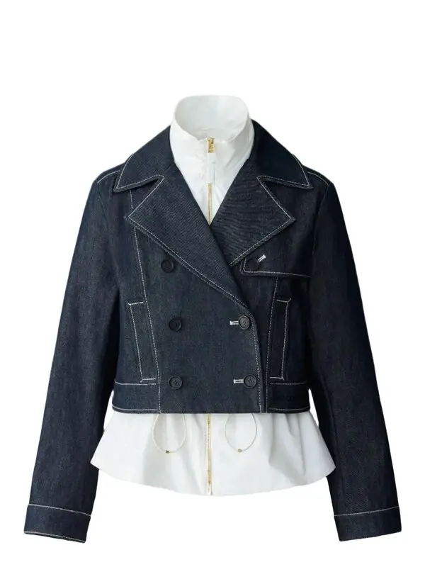 Mackage Aline-dnm 3-in-1 Convertible Jacket - Denim