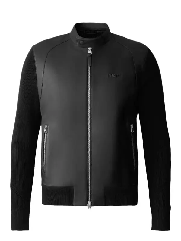 Mackage Dominic-z Mixed Media Jacket - Black
