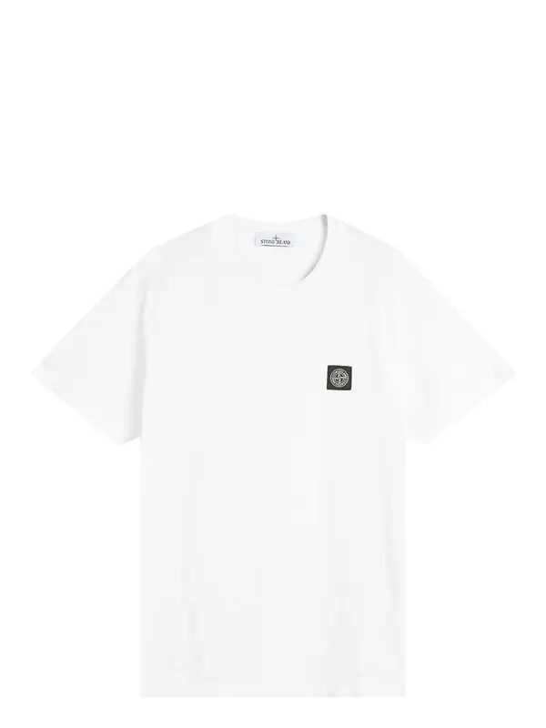 Stone Island Patch Logo T-shirt - White