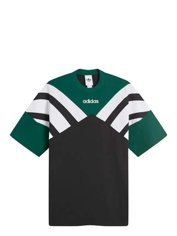 Adidas Cutline T-shirt - Black/collegiate Green