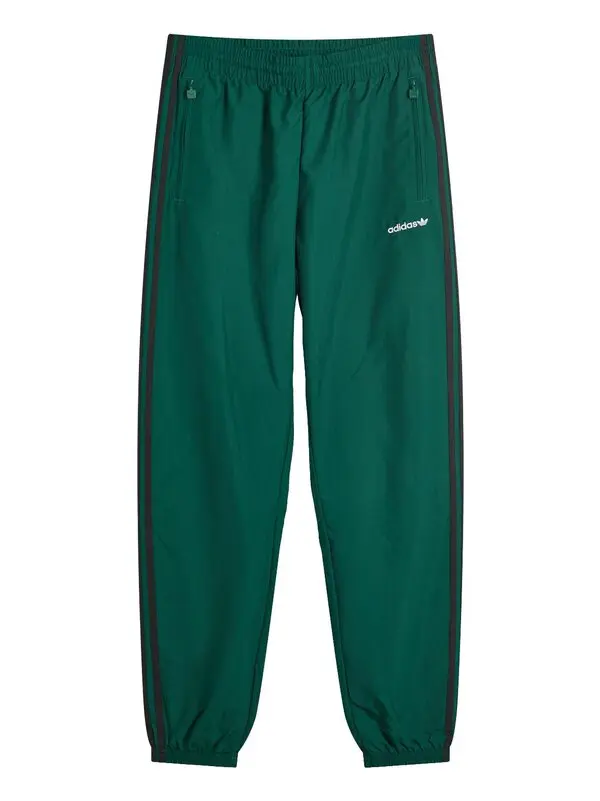 Adidas Brushed Woven Track Pant - Collegiate Green