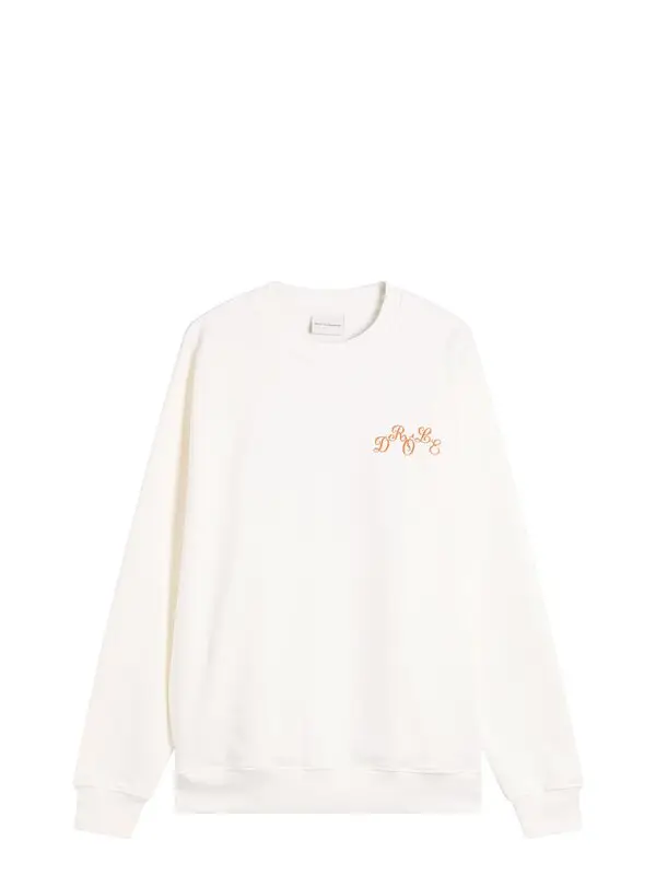 Drole De Monsieur Cocktail Tray Sweatshirt - Off White