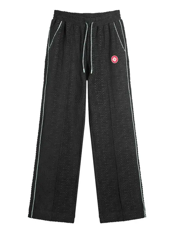 Casablanca Towelling Joggers - Black