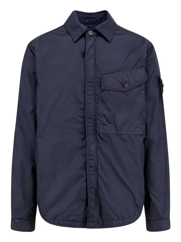 Stone Island Recycled Nylon Jacket - Blue