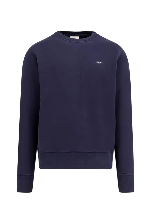 AUTRY Cotton Sweatshirt - Blue