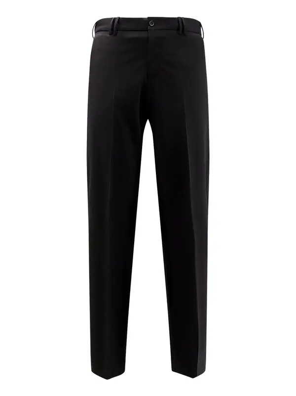PT TORINO Michael Reworked Stretch Wool Trousers - Black
