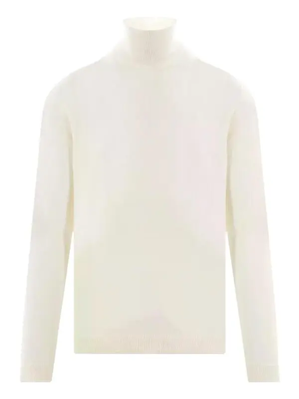 ROBERTO COLLINA Turtleneck Sweater - White
