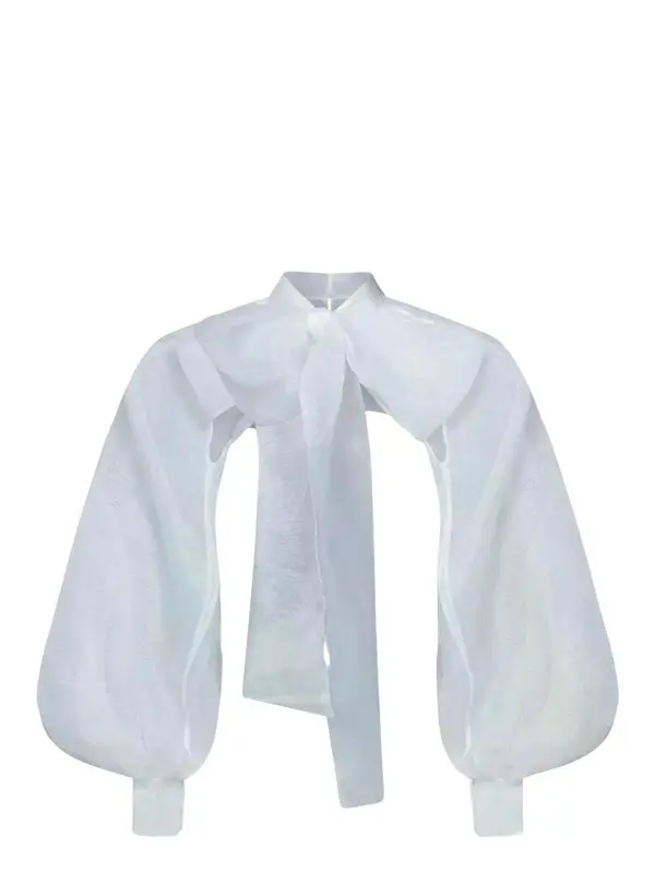 ROOM76 Organza Blouse - White