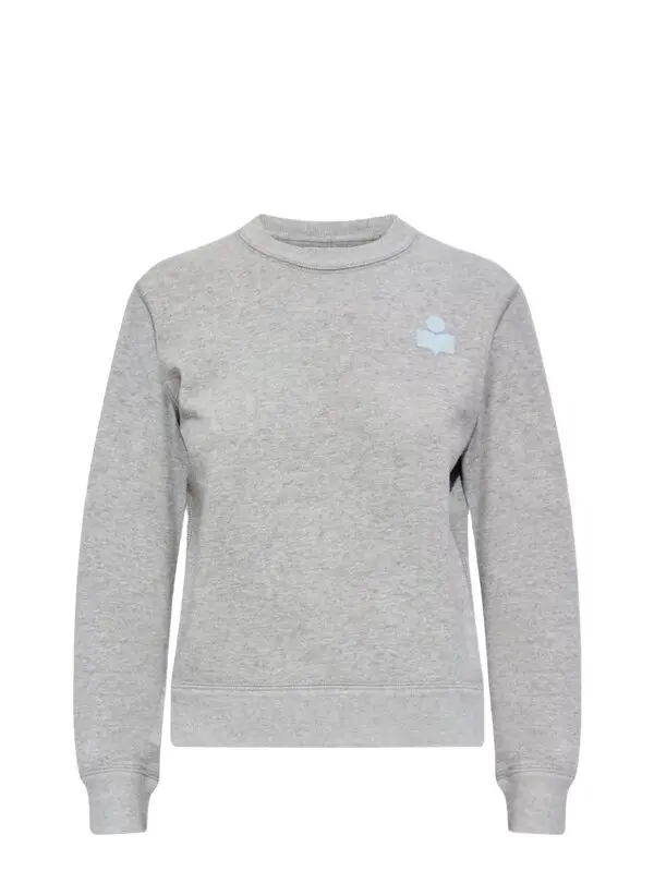 MARANT ETOILE Prissa Logo-embroidered Sweatshirt - Grey
