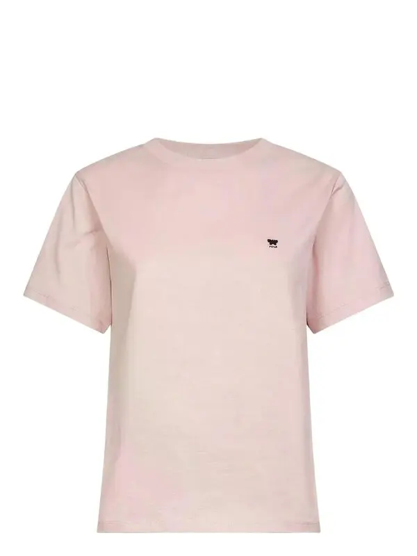 Max Mara Venaco Cotton T-shirt - Pink