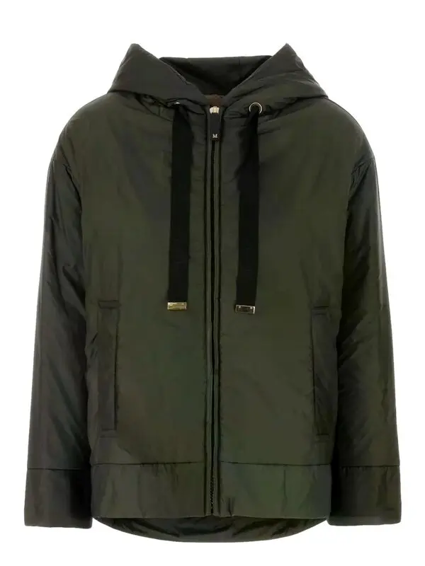 Max Mara Daria Hooded Jacket - Green