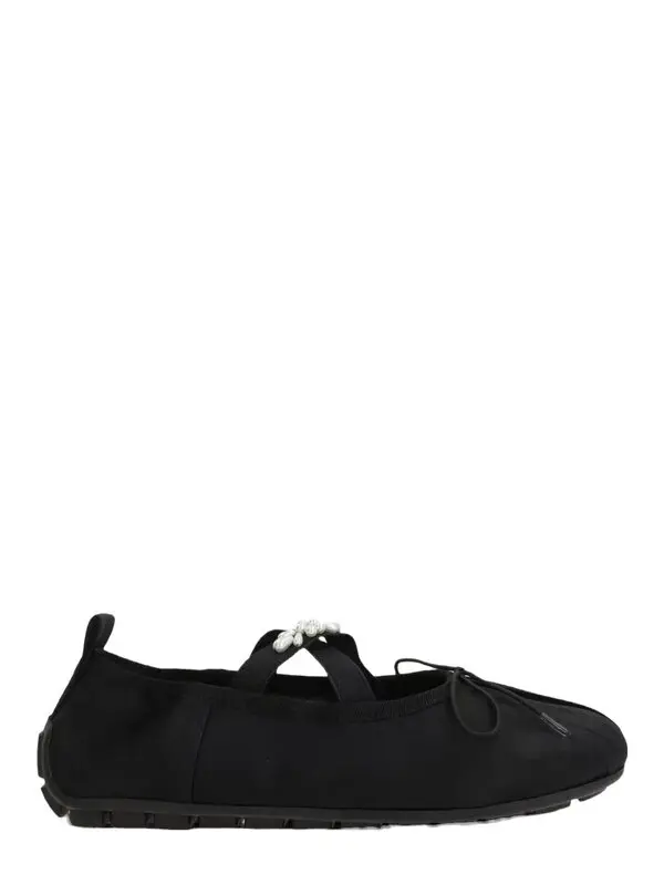 Simone Rocha Faux Pearl-embellished Ballet Flats - Black