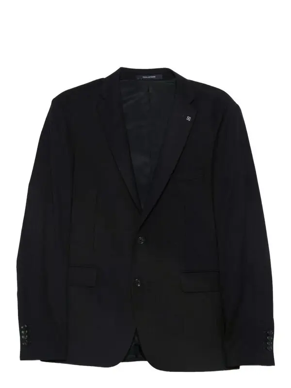 Tagliatore Single-breasted Wool Suit - Blue