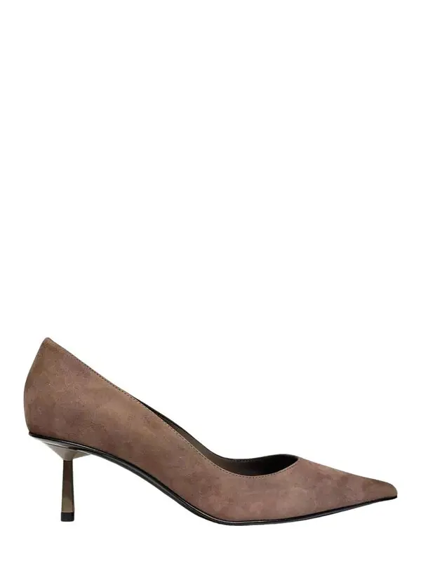 LE SILLA 60mm Pointed-toe Stiletto Pumps - Brown