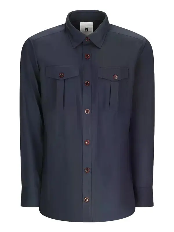 PT TORINO Double-pocket Button-down Shirt - 370