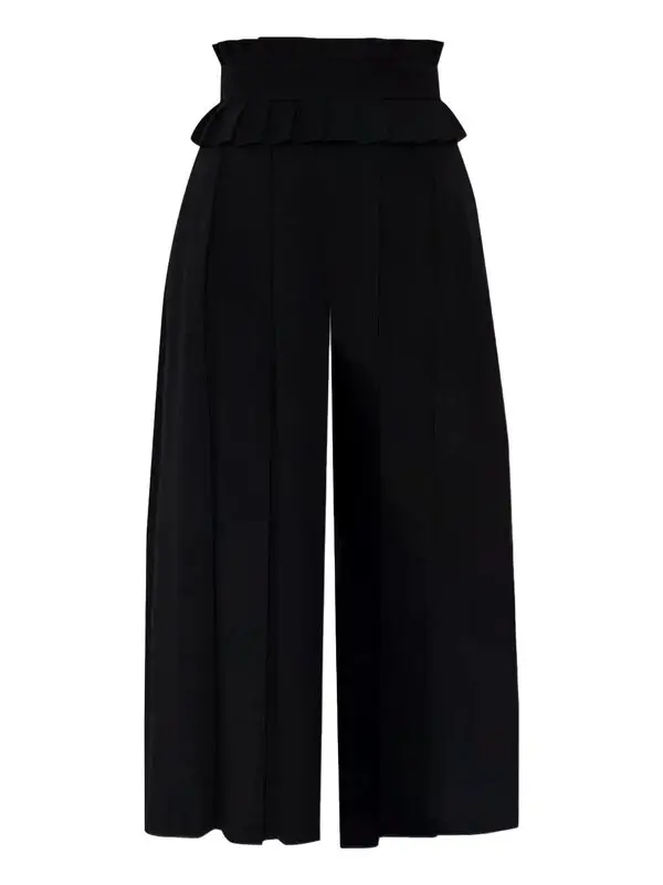 Max Mara Pleated Trousers - Black