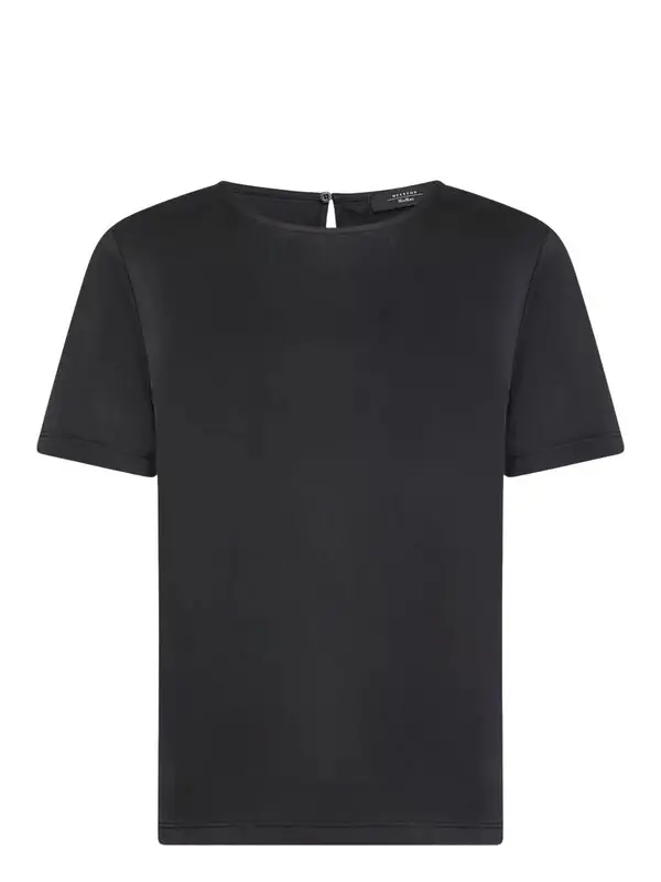 Max Mara Boat-neck T-shirt - Black