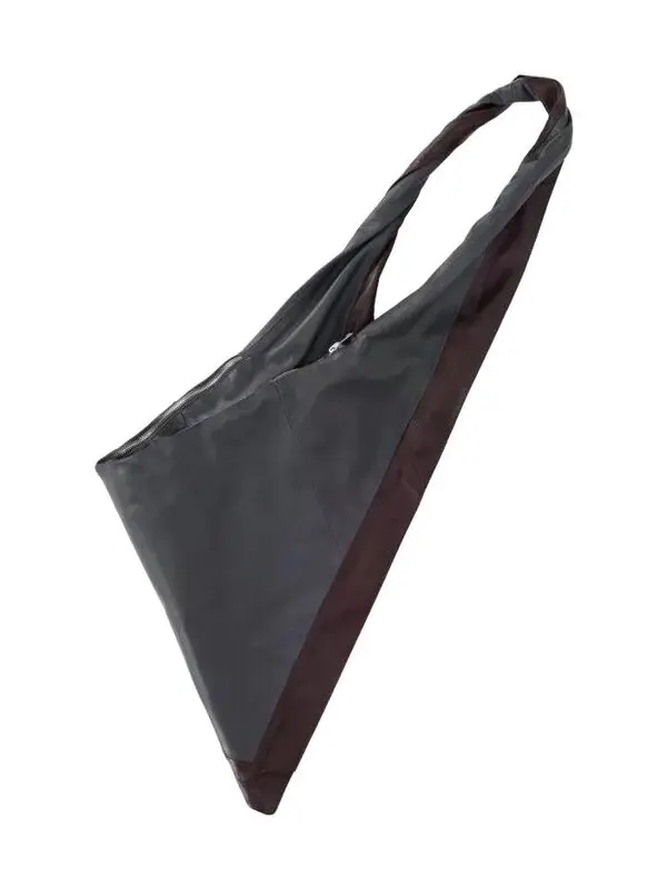 LA ROSE Bandana-shape Tote Bag - Grey