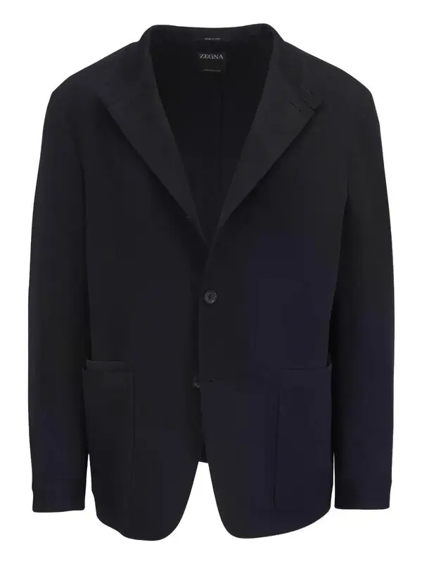 Zegna Cashmere Blazer - Blue