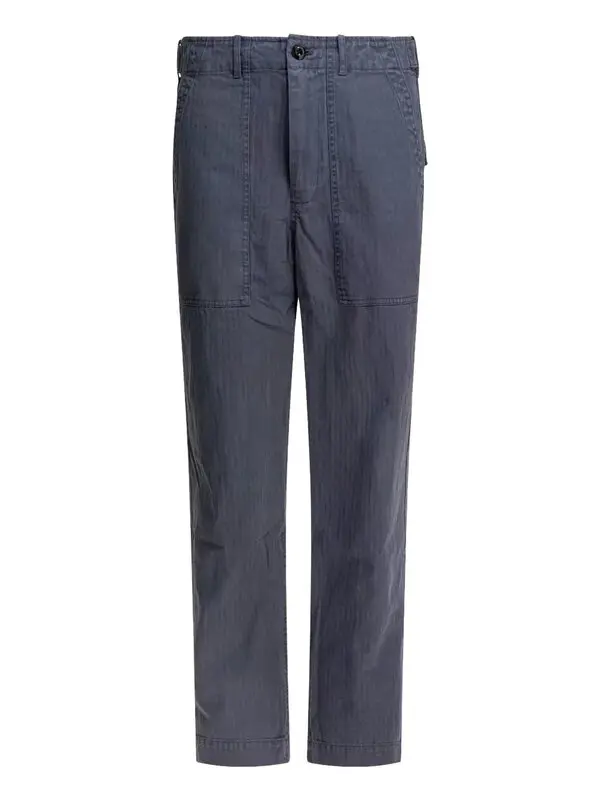 ALEX MILL Patch Pockets Trousers - Blue