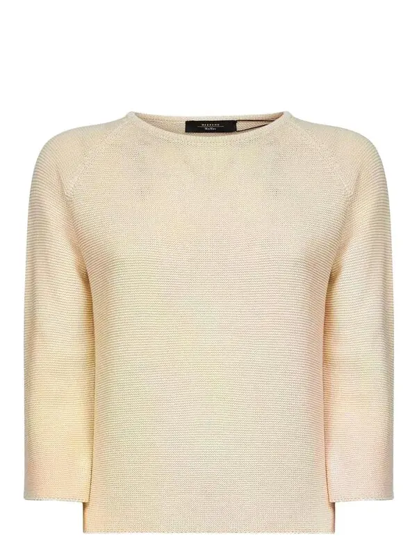 Max Mara Boat-neck Sweater - Neutrals