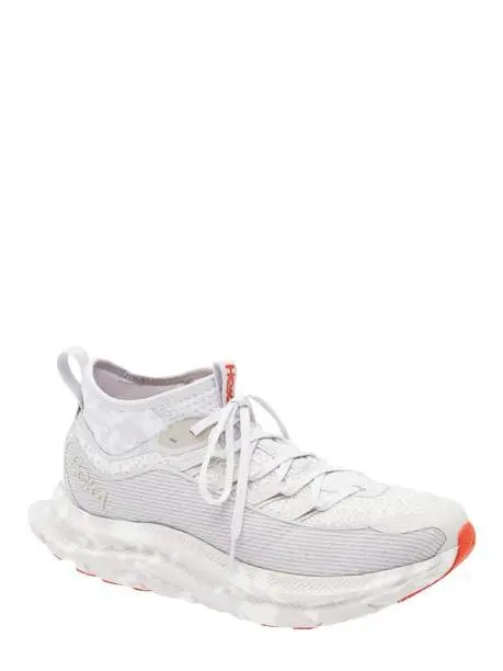 HOKA X Studio Proba Kawana Mid Training Shoe - White Sand /tangerine Tango