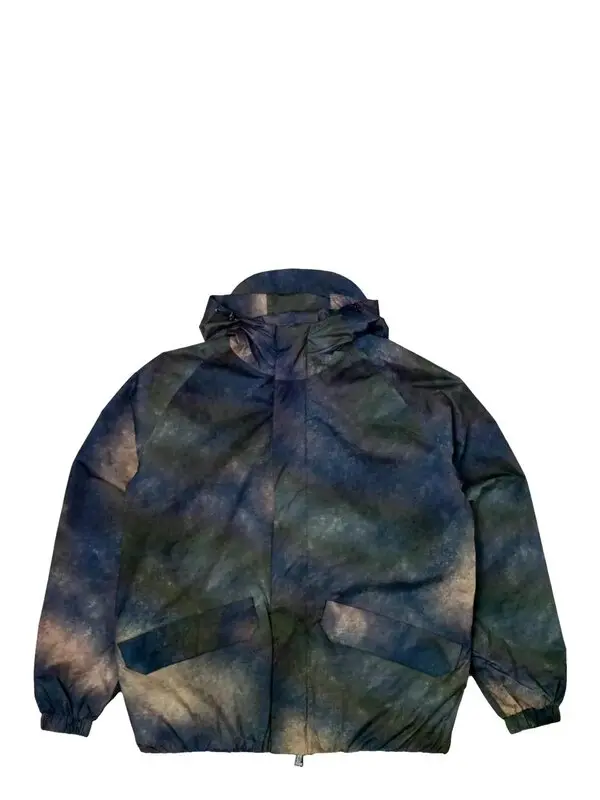 WELTER SHELTER Printed Hooded Jacket - Blue