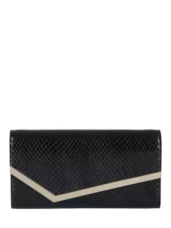 JIMMY CHOO Clasp Bag - Black
