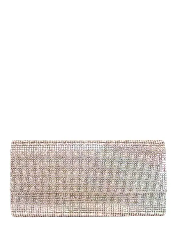 Judith Leiber Crystal-embellished Clutch - Neutrals