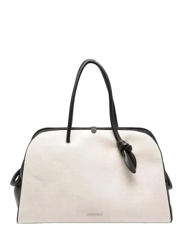 Jacquemus The Large Turismo Luggage Bag - Neutrals