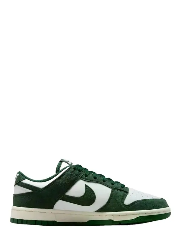 Nike Dunk Low Mini Swoosh Gorge Green Sneakers - White