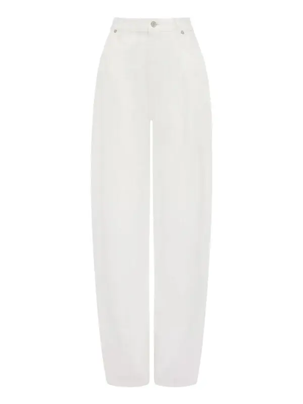 Victoria Beckham Cinched Jeans - White