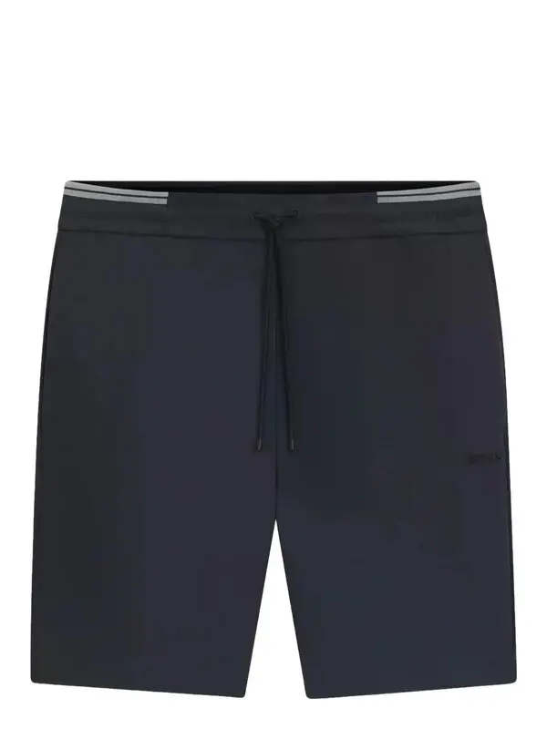 Hugo Boss Drawstring Track Shorts - Black