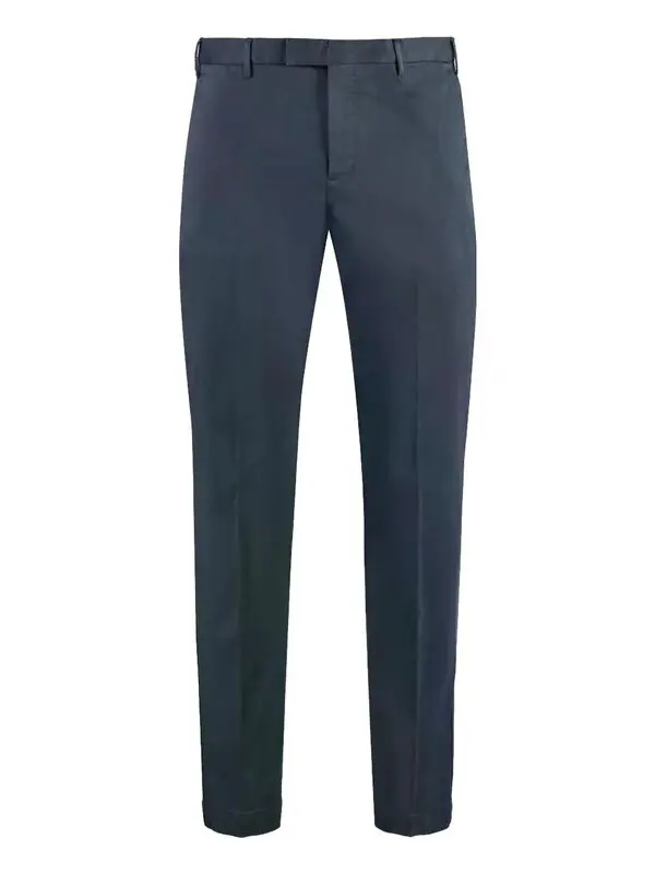 PT TORINO Flat Front Trousers - Blue