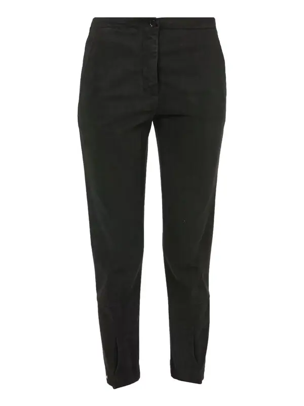 Aspesi Cropped Trousers - Black