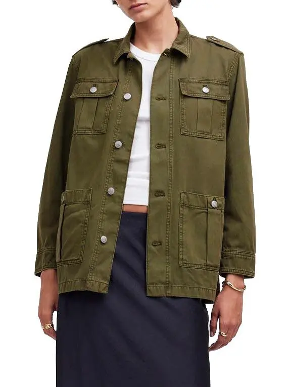 Madewell Safari Chino Jacket - Faded Ivy