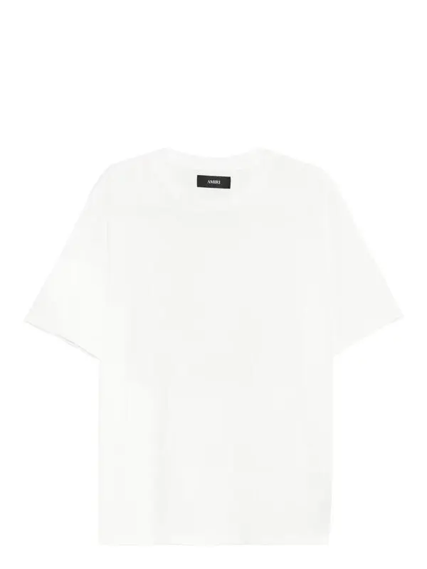 Amiri Short-sleeve Crew-neck T-shirt - Neutrals