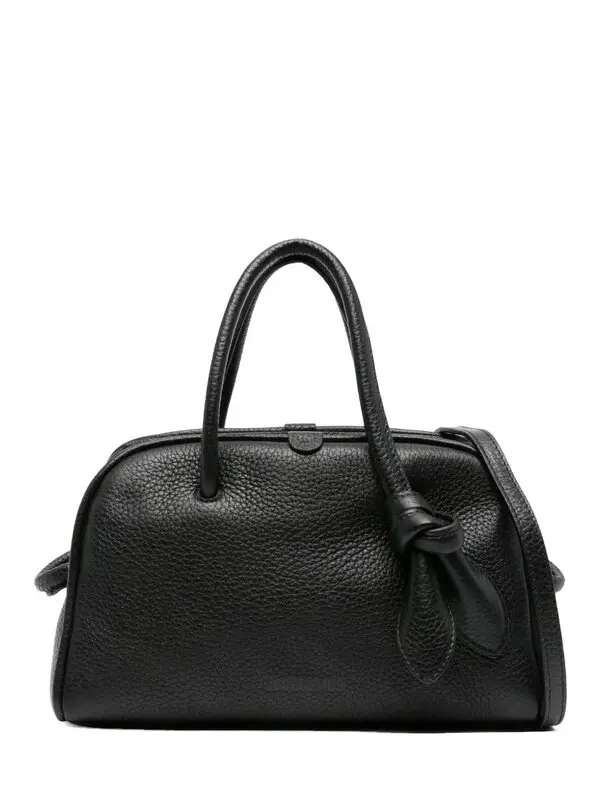 Jacquemus The 'turismo' Leather Tote - Black