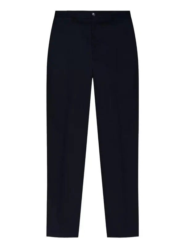 Etro Elasticated-back Trousers - Blue