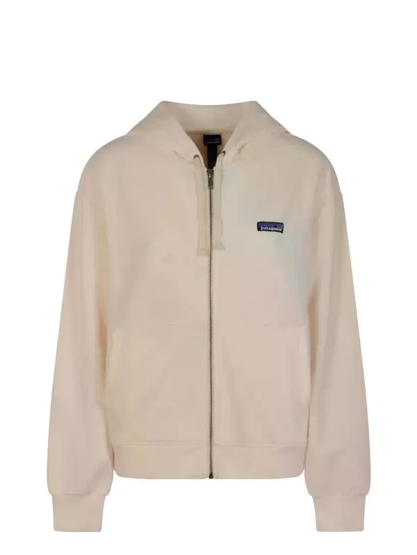 Patagonia Hooded Zip-up Sweatshirt - Neutrals