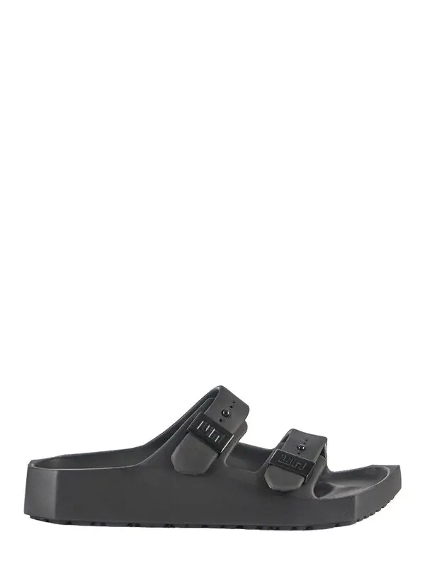 United Nude Moses Open Toe Slides - Black