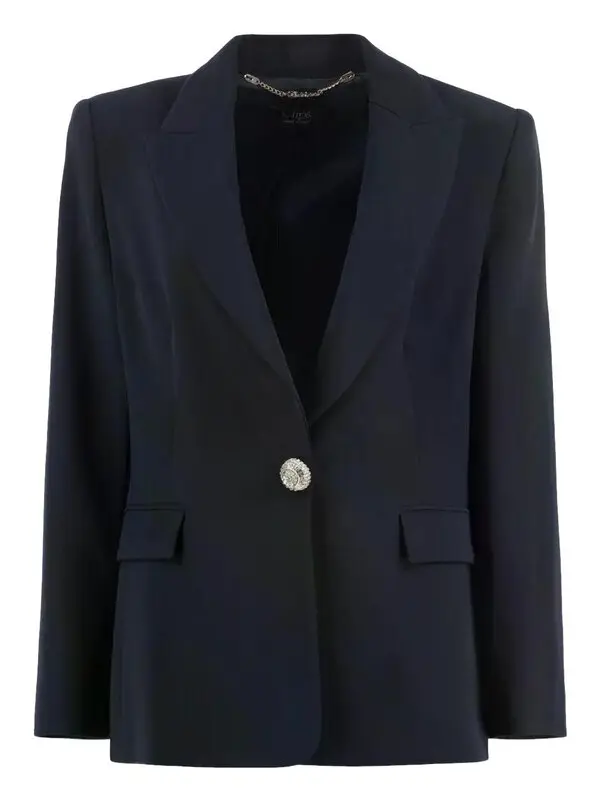 CLIPS Single-breasted Blazer - Blue